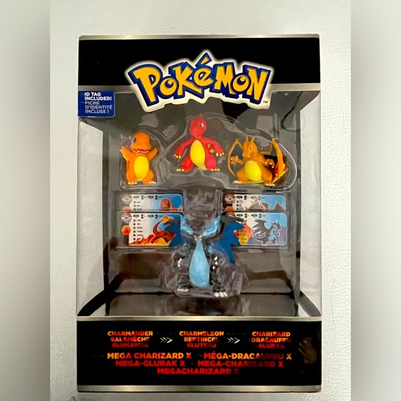 Pokemon | Toys | Pokmon Tomy Trainers Choice Mega Charizard X Figures ...